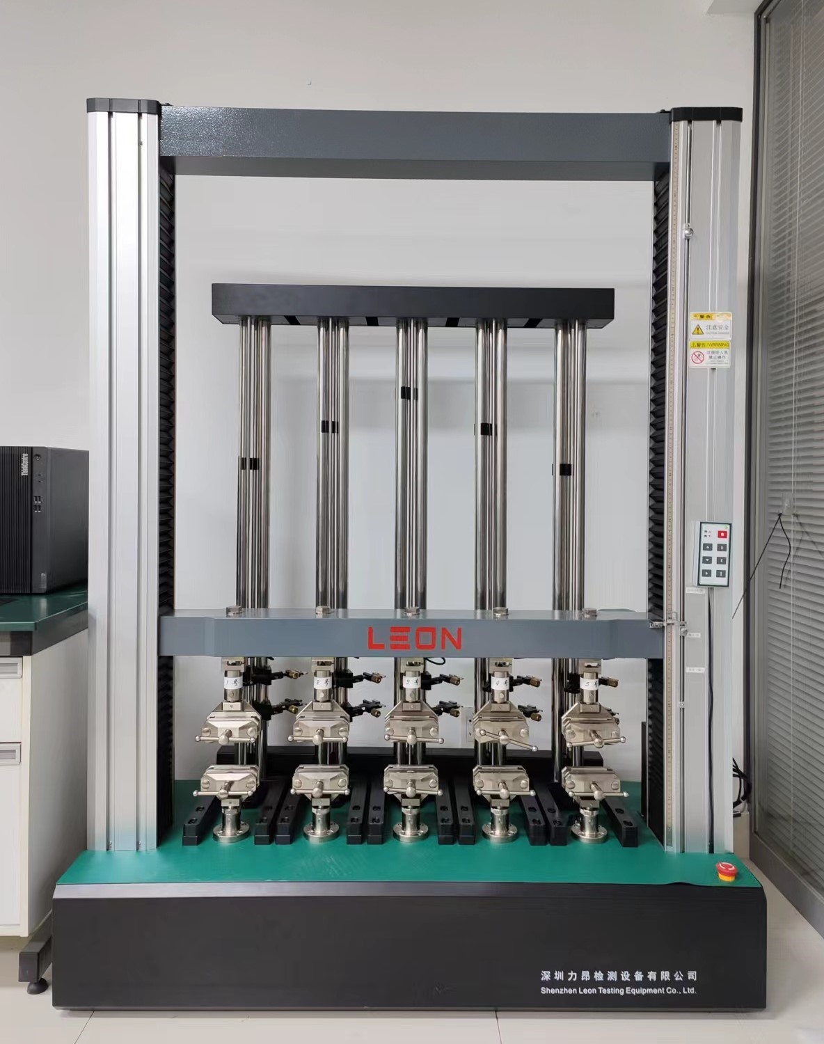5工位电子万能试验机（多工位电子万能试验机） - 深圳力昂检测设备有限公司官网